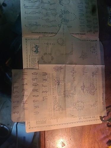 Vintage royal society embroidery transfer book No. 3 1922 | eBay