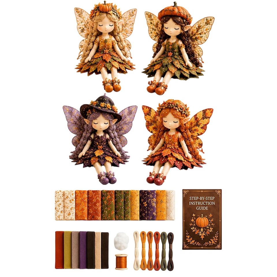 Fairy Patchwork DIY Collection, Fun Flower Fairies Patchwork Sewing ...