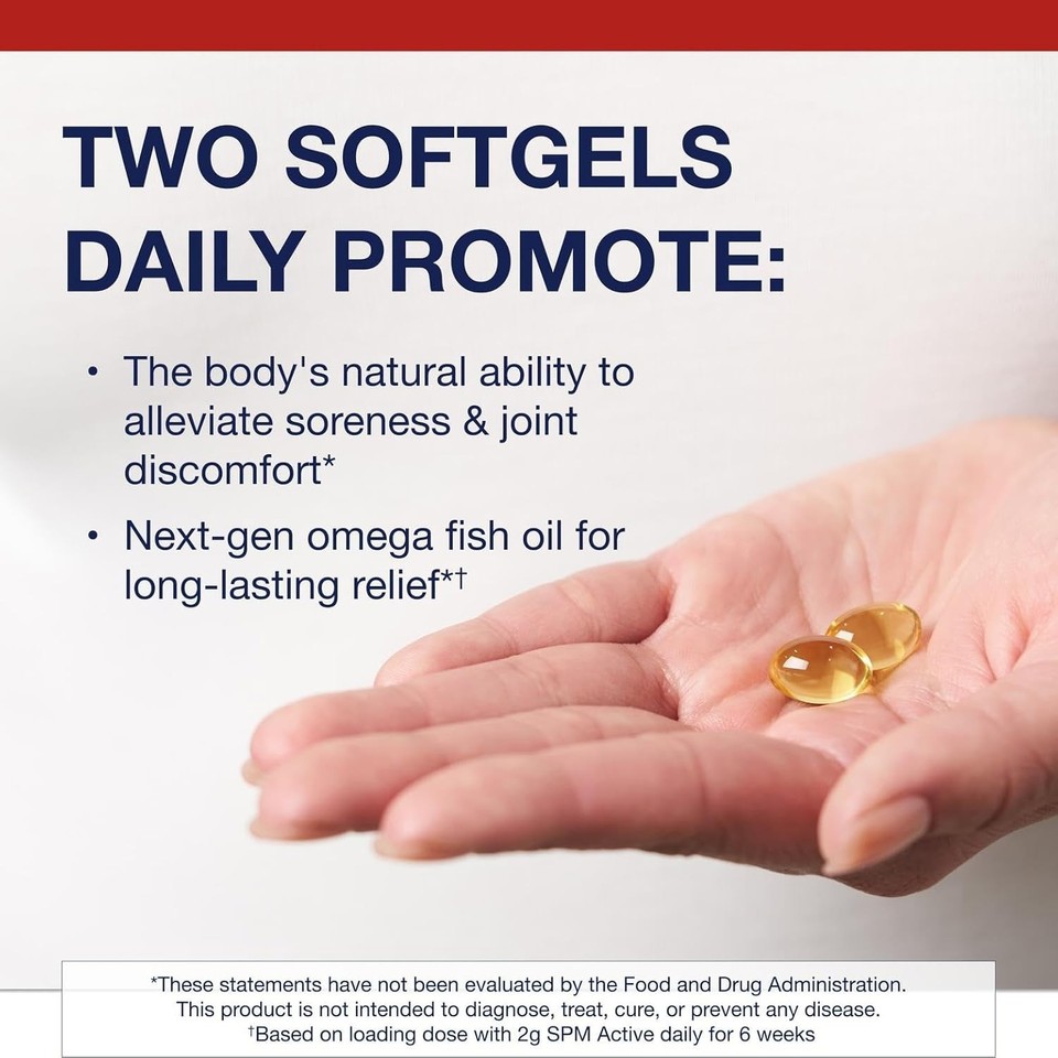 Metagenics SPM Active 120 Softgels Marine Oils Joint Immune ...