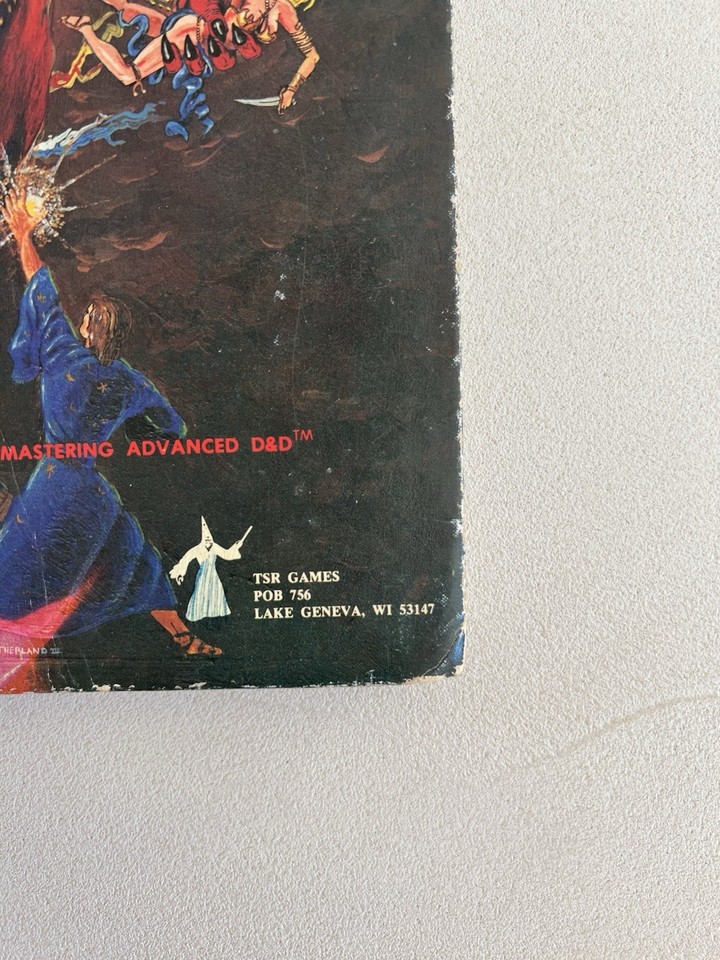 AD&D Dungeon Masters Guide 1st Edition (1979 Revised) TSR Gary Gygax D&D | eBay