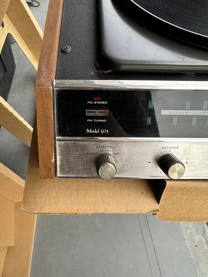 Singer Component Music System Model 925 With Garrard 3000 Turntable | eBay