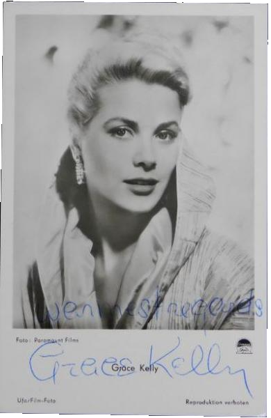 Grace Kelly Autographed postcard Photograph13×8.5cm Used | eBay