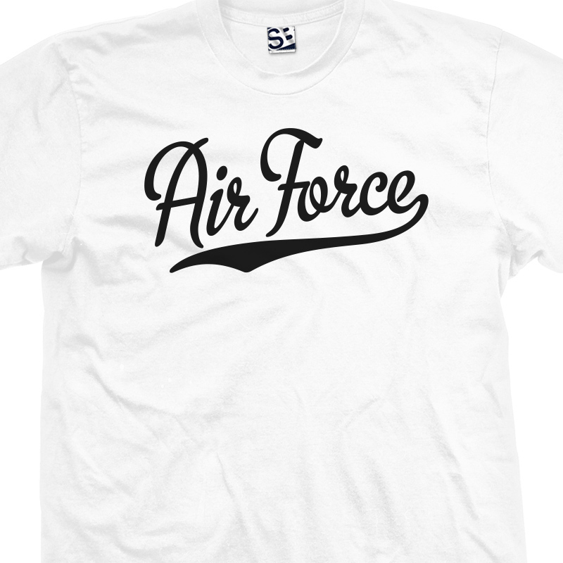 Air Force Script Tail Shirt | USA US Military Academy Unisex | eBay
