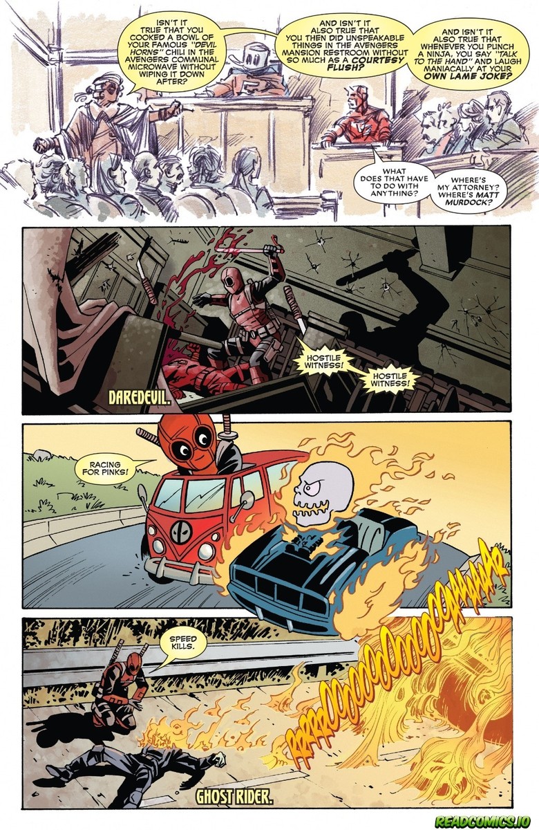 Deadpool Vs Ghost Rider
