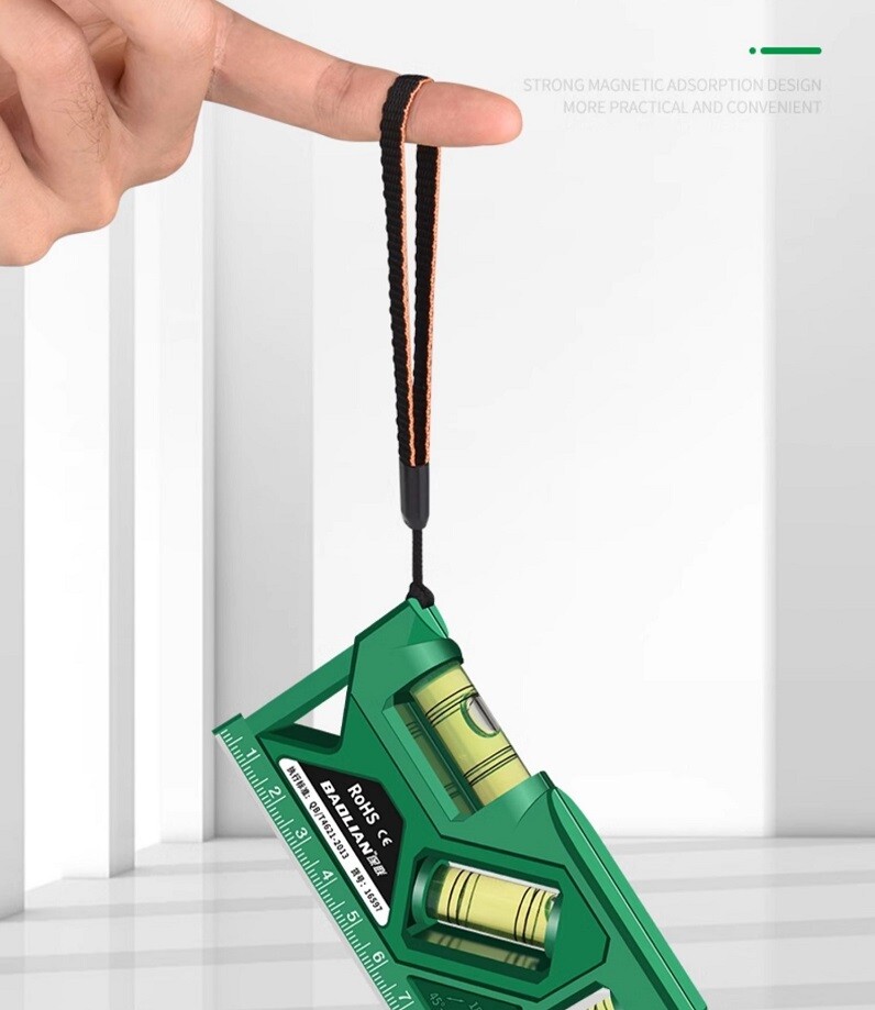 Mini Magnetic Small Bubble Level Spirit Level Leveling Square Quality ...