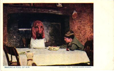 Vintage Postcard- Making a Fool of Him. | eBay