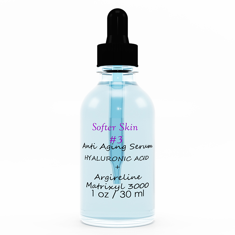 #3 1 OZ Argireline Matrixyl 3000 Peptide cream for face Hyaluronic Acid ...