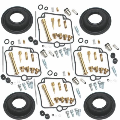 4X FOR GK75A GSF400 bandit 1991-1997 Carburetor Repair Carb Kit ...