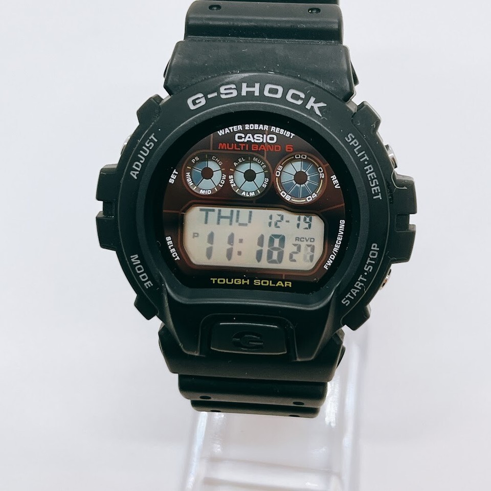CASIO G-SHOCK GW-6900-1JF Solar Men's Watch Black Rubber Band From ...