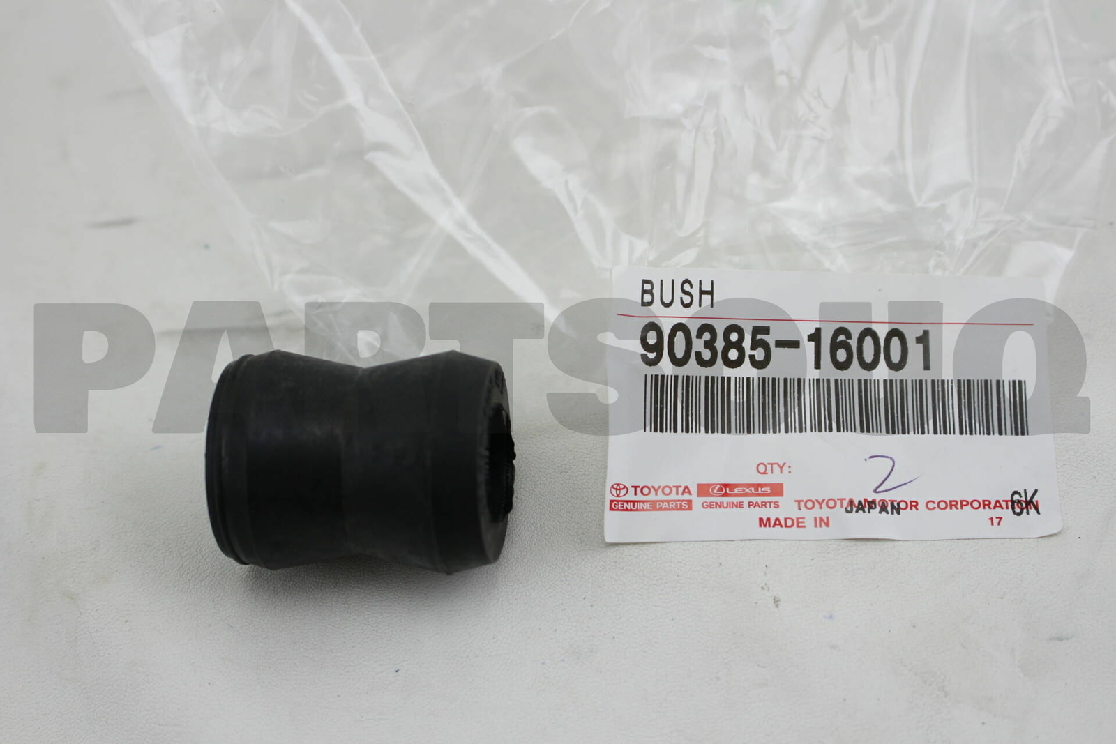 9038516001 Genuine Toyota BUSH(FOR FRONT SHOCK ABSORBER), RH/LH 90385 ...