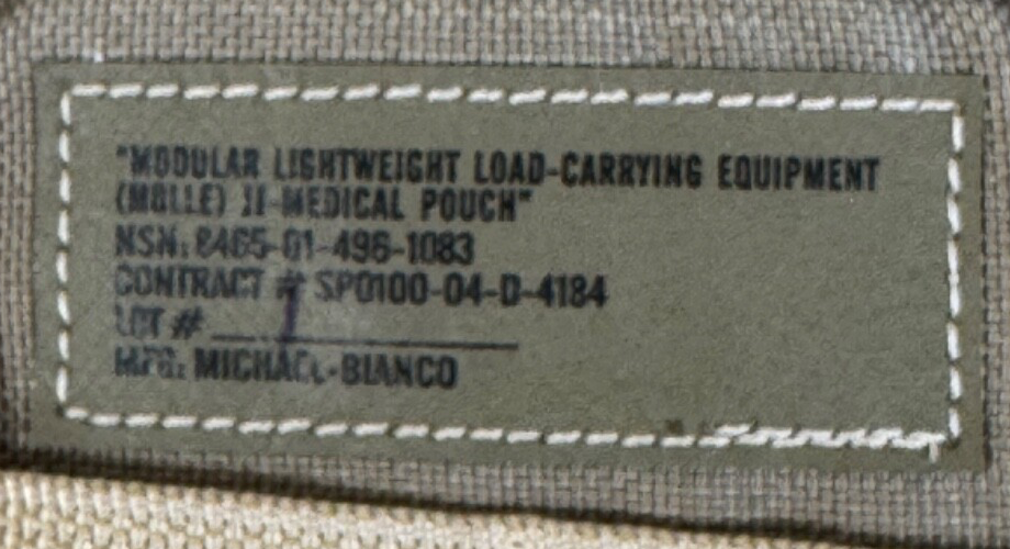 New US Army MOLLE II Medic Pocket External Pouch DCU Desert Camo | eBay