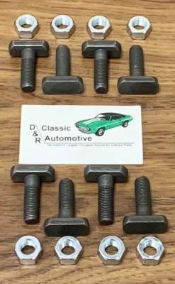 3 DAY SALE Leaf Spring T-Bolts 8pc Camaro Firebird 67-81 Nova 68-79 ...