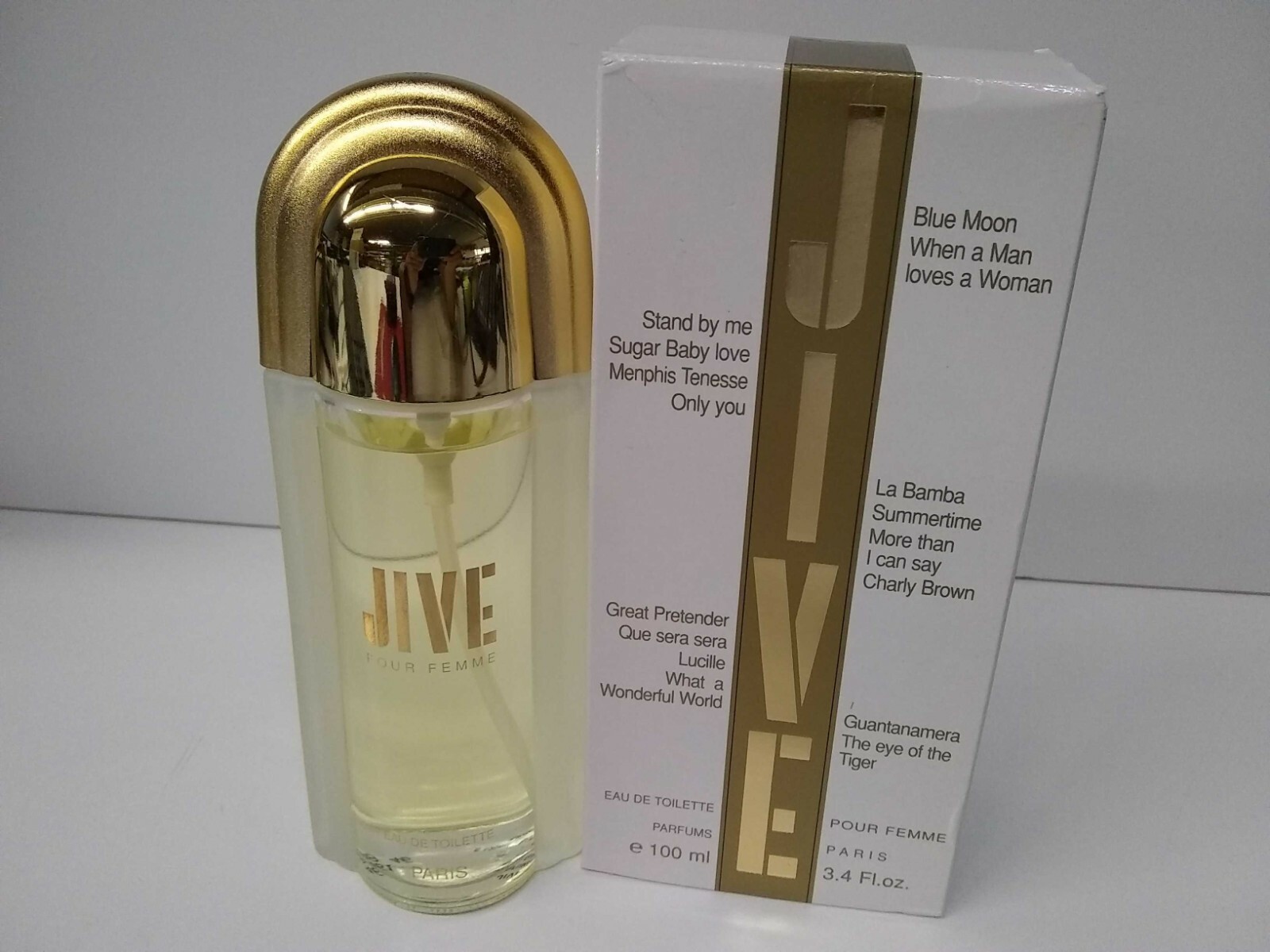 Jive Pour Homme 3.4oz Eau De Toilette Spray for Men Hard to Find 100 ...