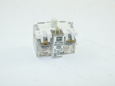 Eaton Cutler Hammer HT8A N.O. Contact Block NEW | eBay