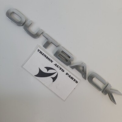2005-2009 Subaru Outback Rear Trunk Emblem Logo Nameplate Letters OEM ...