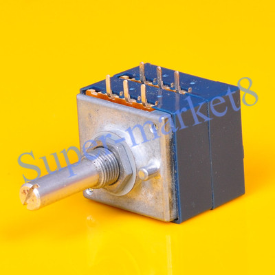 ALPS RK27 100K Potentiometer Log Stereo Volume Control Audio Taper ...