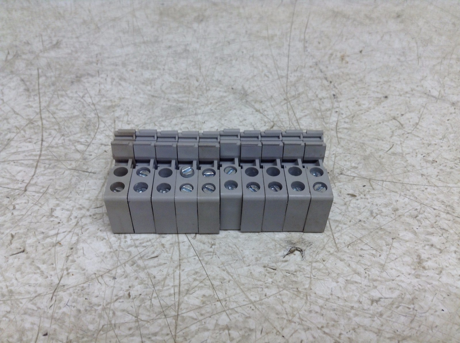 Phoenix Contact E-UK Gray Grey Din Rail Wire Terminal EUK Lot of 10 | eBay