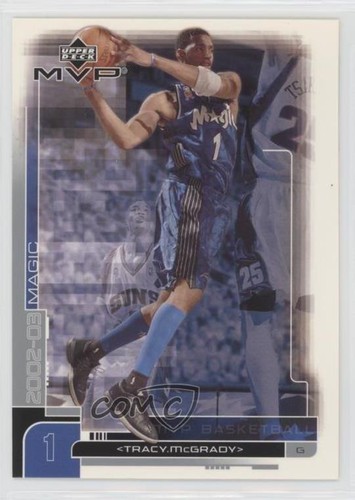 2002-03 Upper Deck MVP Tracy McGrady #124 HOF | eBay