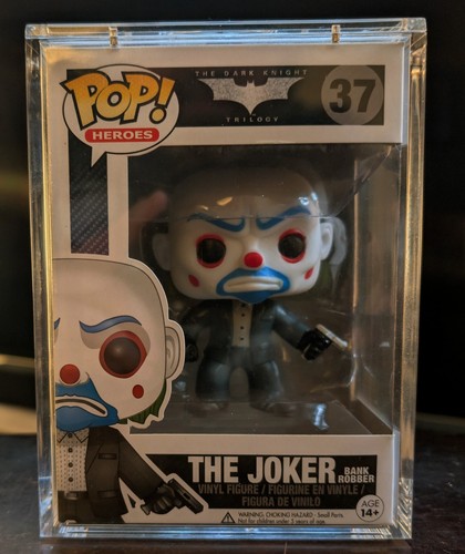 Funko Pop Heroes The Joker Bank Robber 37 DC Batman Dark Knight Vaulted ...