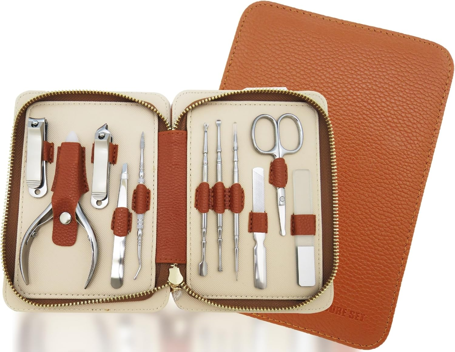 11 in 1 Manicure Set with Case Professional Manicure Tool Kit, Anicure ...