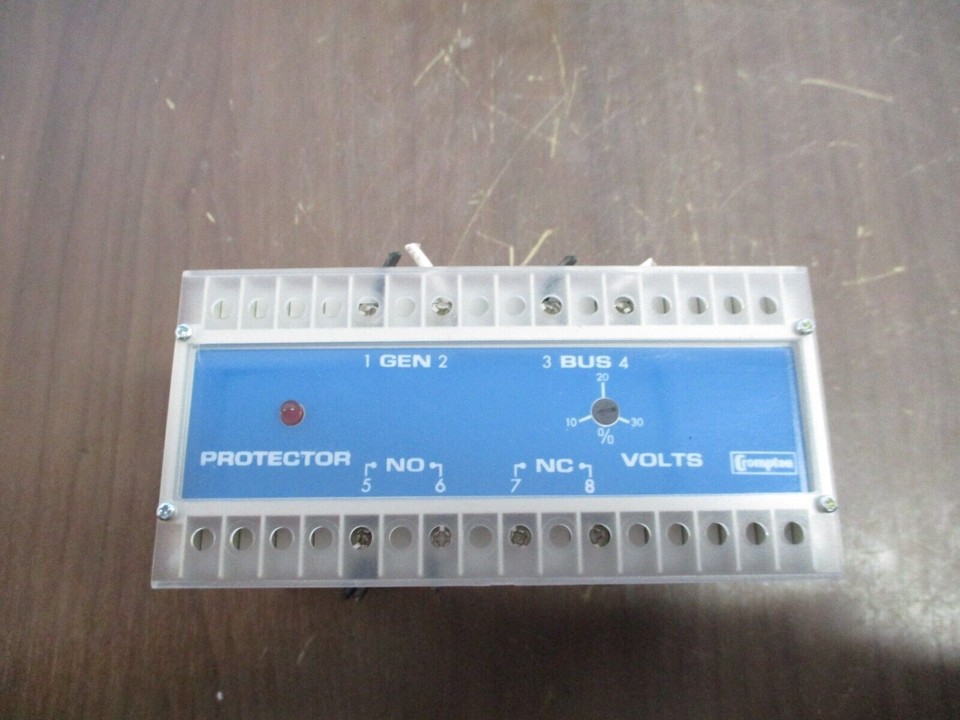 Crompton Protector Energize on Sync Relay 256-PLLU-SEBX-C6 480V 60Hz ...