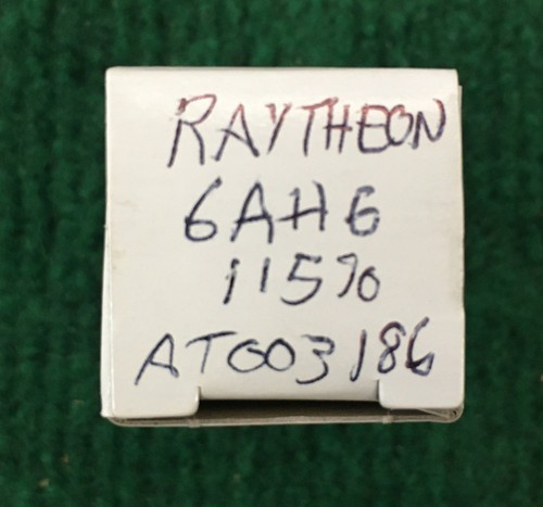 Raytheon * 6AH6 Tube * Tested 115 | eBay