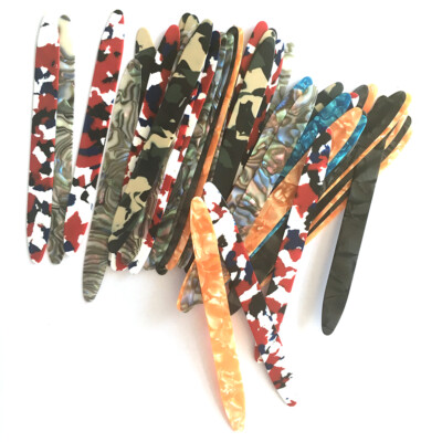 24pcs Celluloid Oud Picks Plectrums Reeshe Risha Thickness 0.71mm Mixed ...