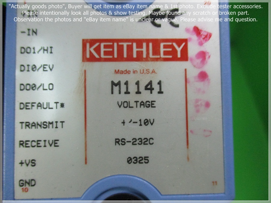KEITHLEY M1141 (DGH D1141), Price per 1 unit of MODULE as photo, sn ...