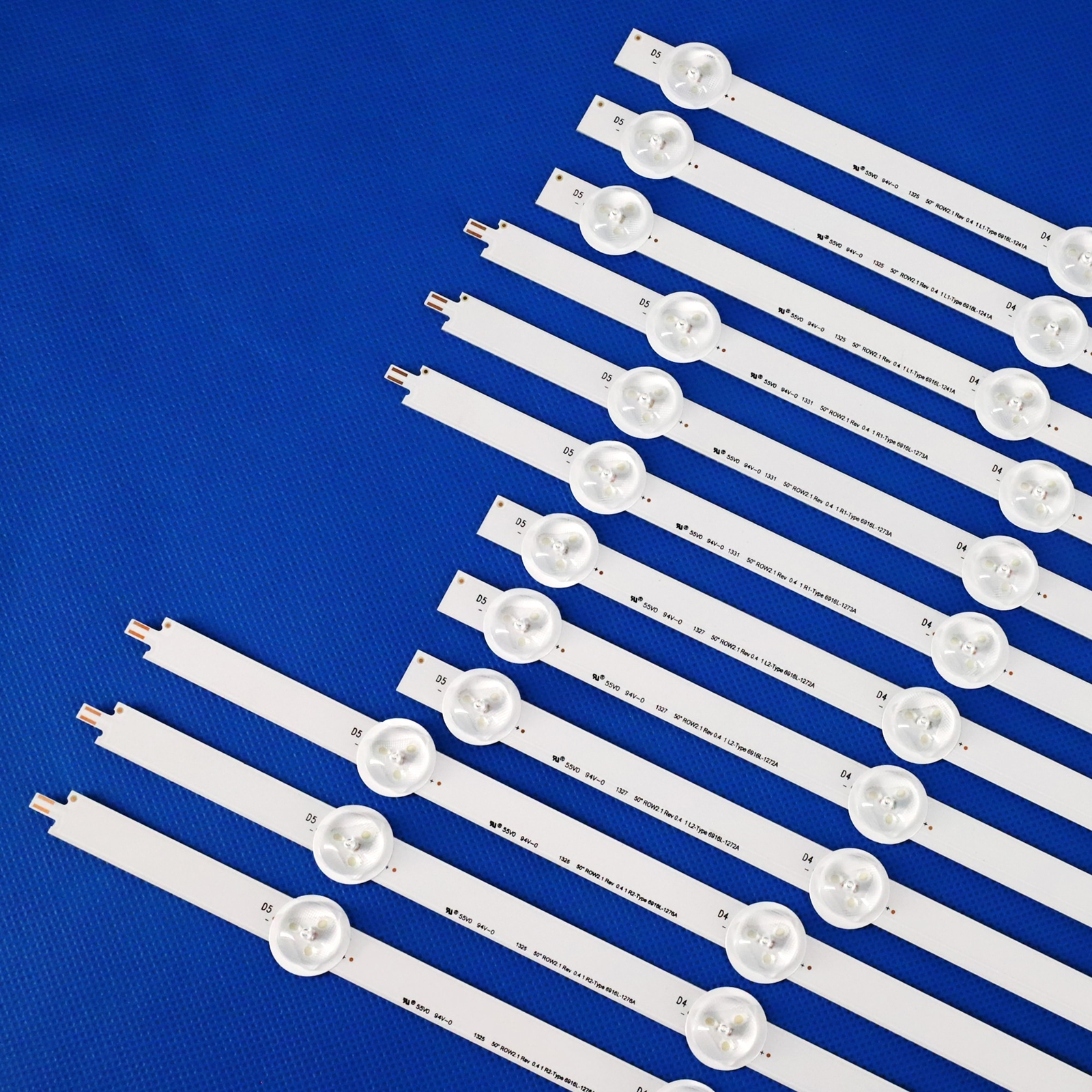 LED Strips For LG 50LN5100 50LN5130 50LA620V 6916L-1276A 1273A 6916L ...