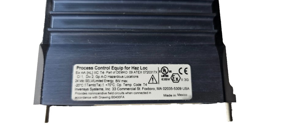 Foxboro FBM214b I/A Series P0927AH 8 Channel Isolated HART Input Module ...