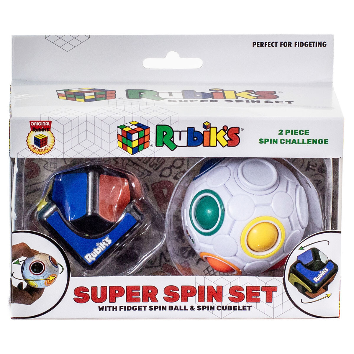 Fidget Spinner Versus Rubiks Cube Play N Learn Iq Cubic Spinner 2 In 1