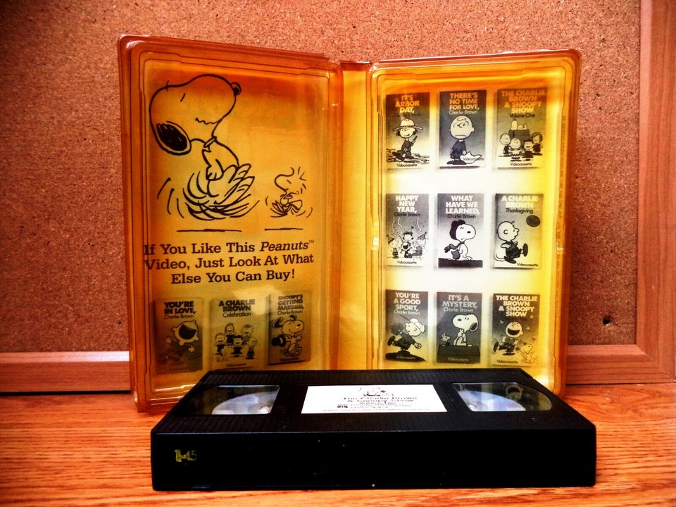 THE CHARLIE BROWN & SNOOPY SHOW VOL. 2 (VHS 1985) CHARLIE BROWN, CLEAR ...
