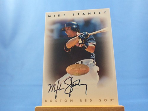 Mike Stanley Leaf Signature Series 1996 Autograph Auto | eBay
