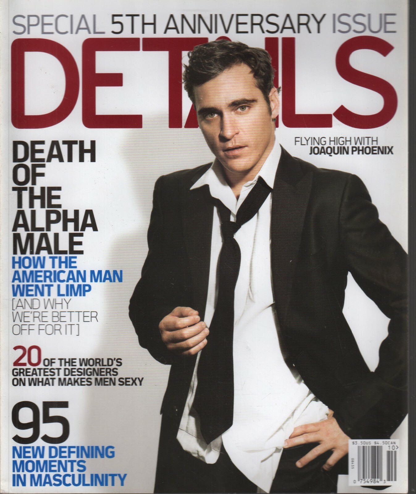 Details Magazine October 2005 Joaquin Phoenix 111319AME | eBay