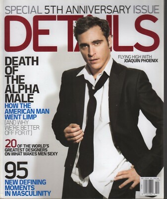 Details Magazine October 2005 Joaquin Phoenix 111319AME | eBay