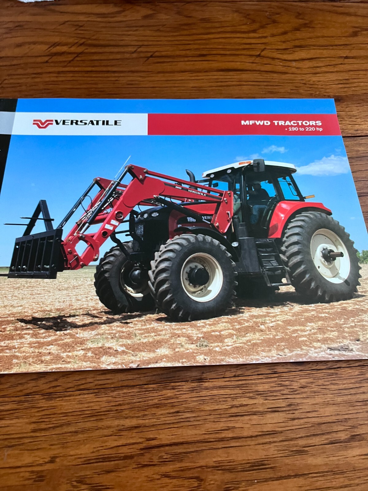 Buhler Versatile 190-220HP Tractor Brochure FCCA | eBay