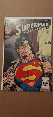 Superman in Action Comics #692 Oct. 1993 DC Comic Book VFNM wp Stern ...