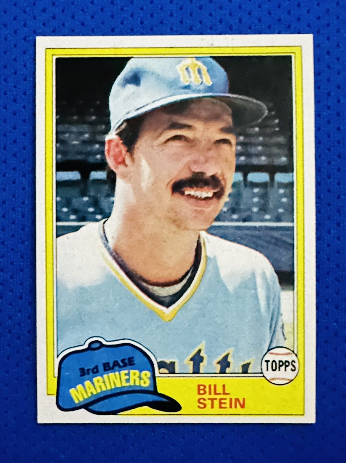 1981 TOPPS #532 BILL STEIN SEATTLE MARINERS NM-MT or BETTER 751 CAREER ...