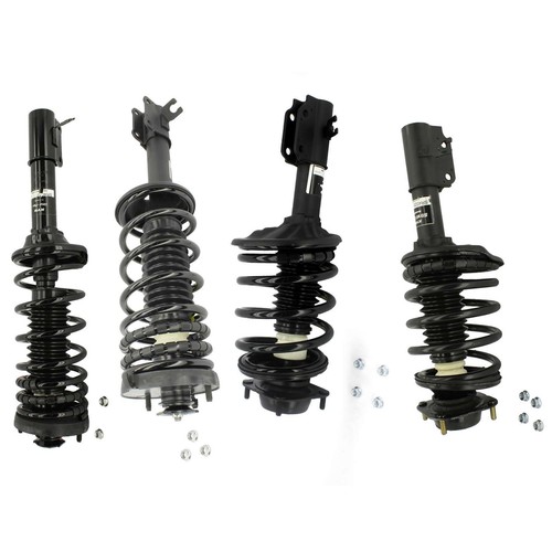 KYB Strut Plus Shocks & Spring Assembly Set for 1990-1994 Mazda 323 FWD ...