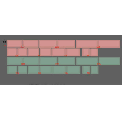 1U 1.75U 1.25U 2U 2.25U 2.75U 9009 Color PBT Spacebar Keycap | eBay