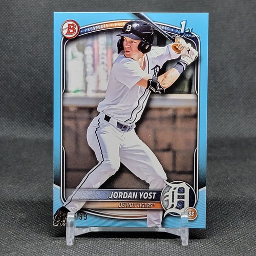 Jordan Yost | Detroit Tigers | 2025 Bowman Draft | Sky Blue /499 | eBay