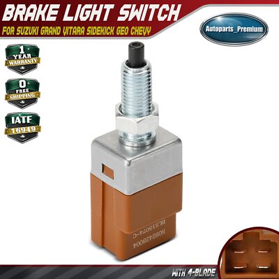 Brake Light Switch for Suzuki Grand Vitara 2001-2003 Sidekick Geo Chevy ...