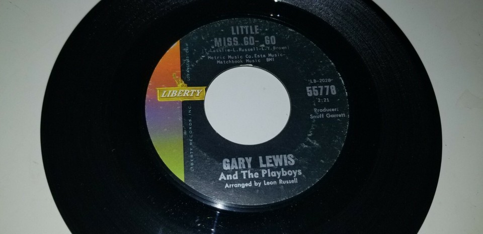 GARY LEWIS Count me In / Little Miss Go Go LIBERTY 5578 45 VINYL 7 ...