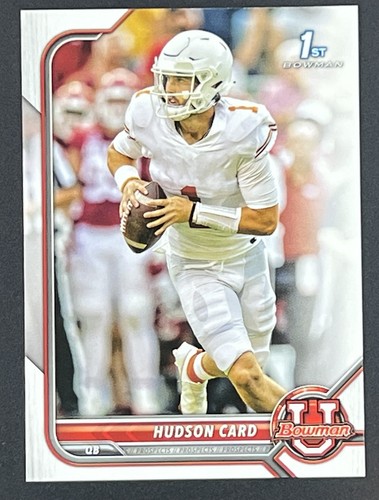 HUDSON CARD 2022 Bowman U #46 Texas Longhorns | eBay