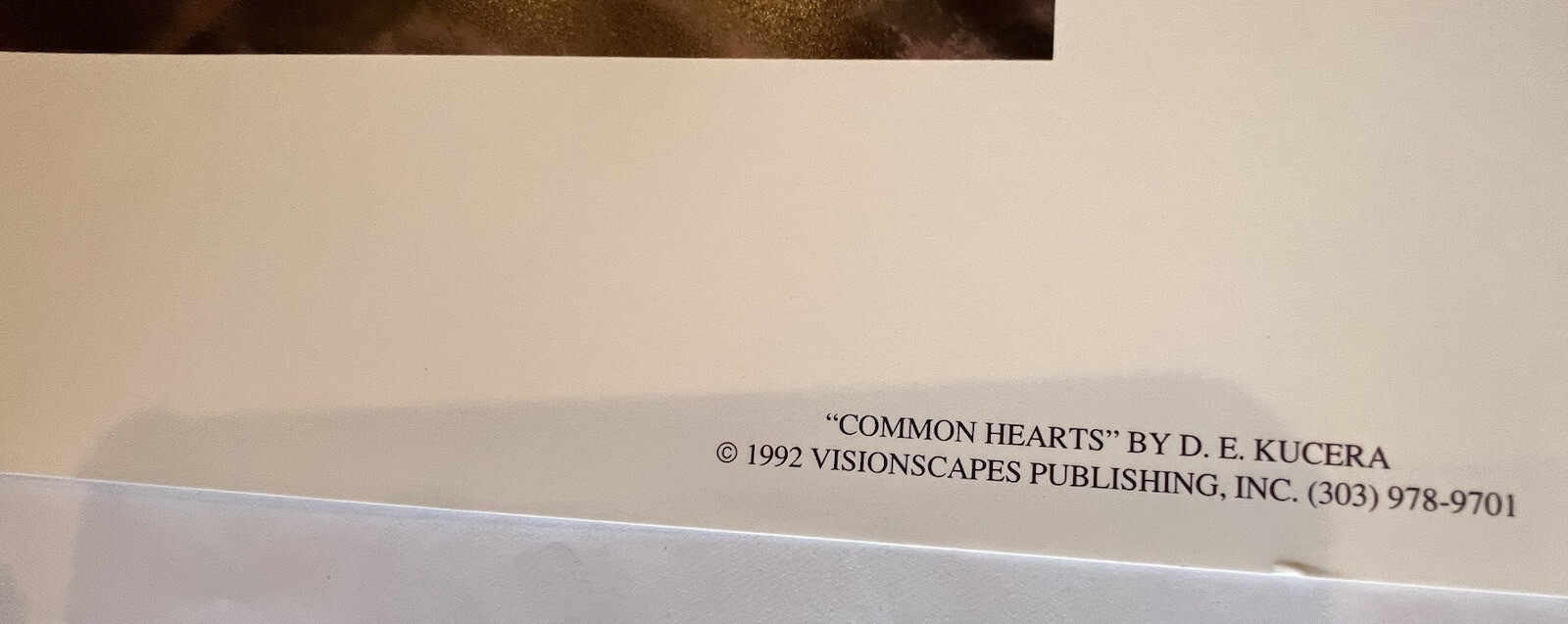D. E. KUCERA - COMMON HEARTS - Limited Edition Print #667/975 Native ...