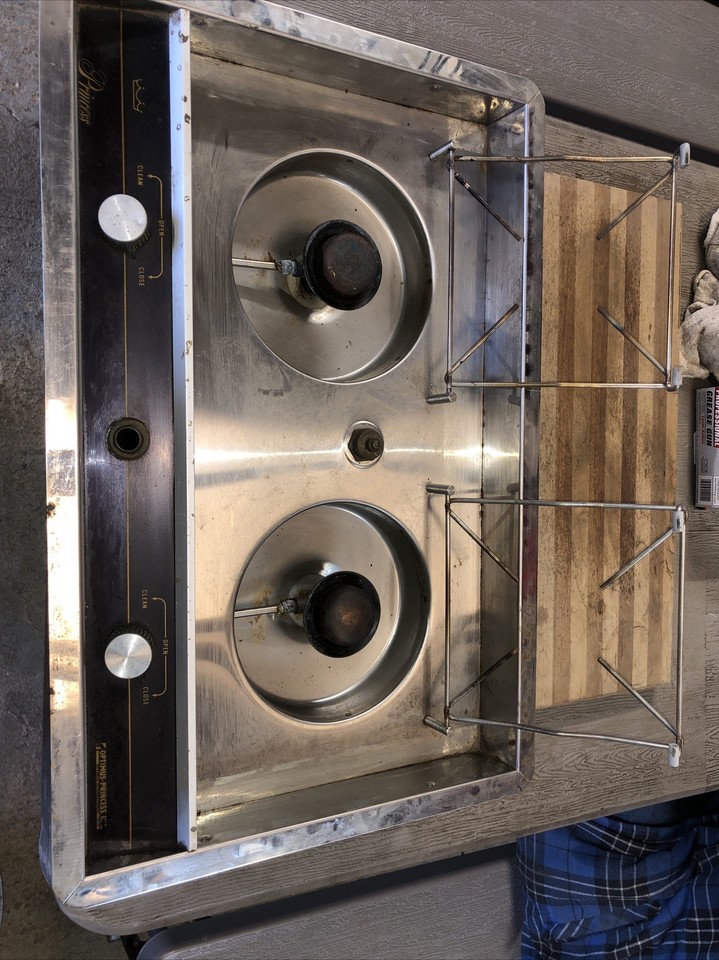 Princess By Seaward Two Burner Alcohol Stove Marine RV | eBay