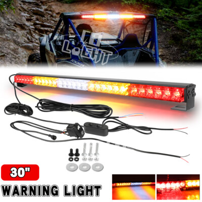 30"inch UTV Rear LED Chase Light Bar Reverse For 2020-2025 Polaris RZR ...