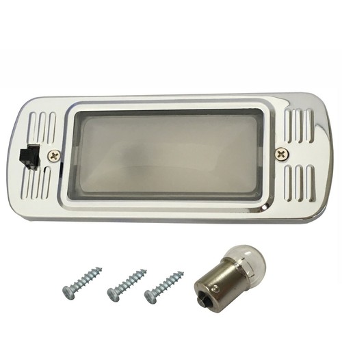 1947~1955 Chevy Pickup Dome Light Assembly Chrome Base w/ 6 &12 Volt Bulbs LP51 | eBay