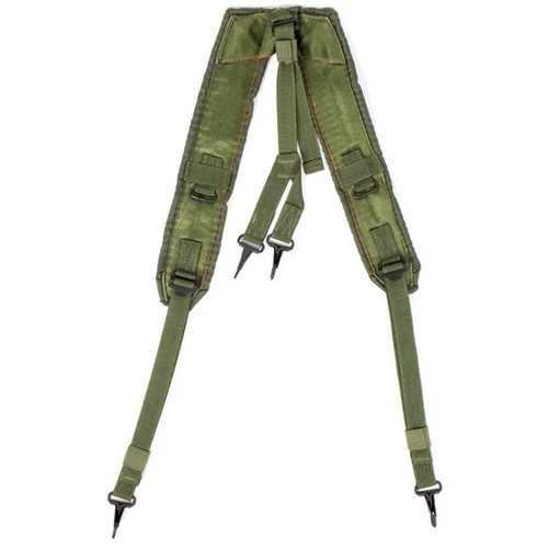 USGI LC-1 LBV Suspenders– Military OD ALICE Load Bearing Harness USMC ...