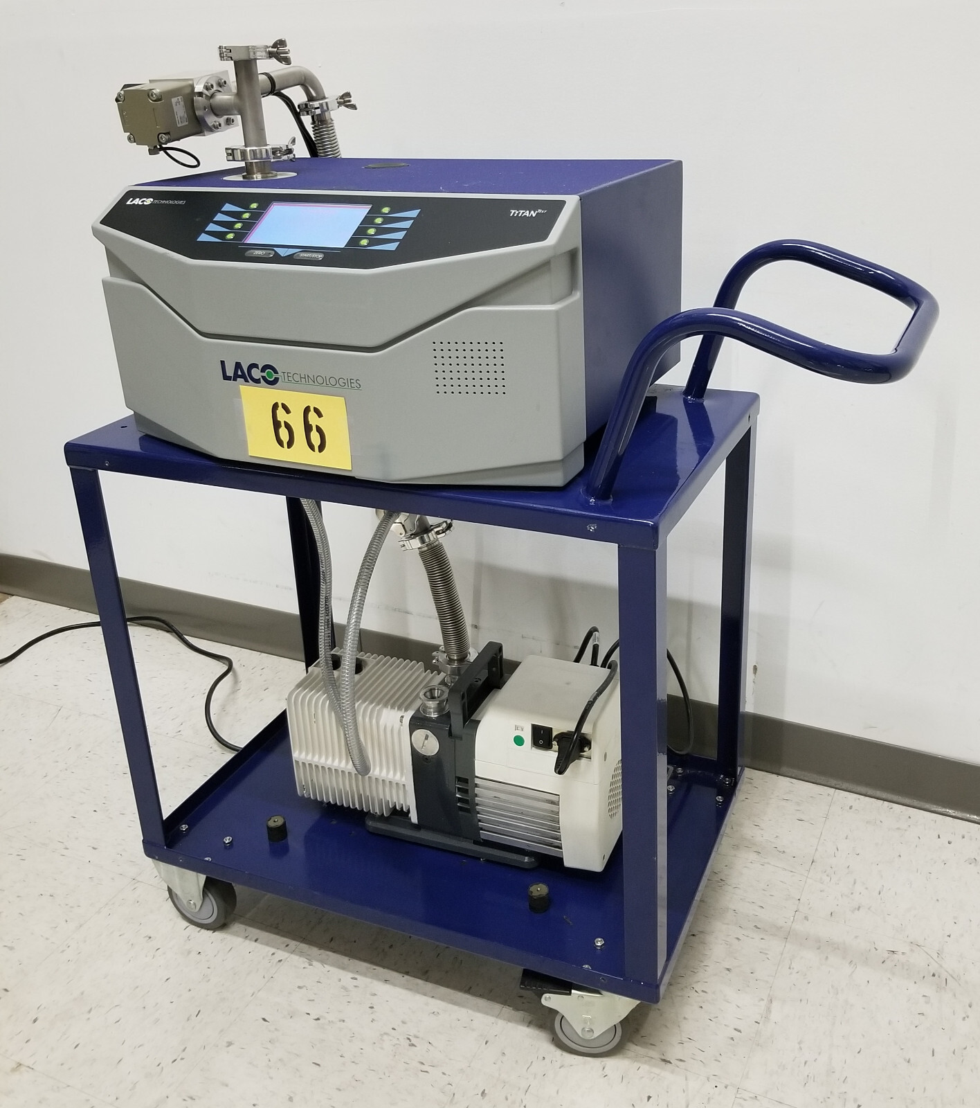 Laco Titan Test M Series Helium Leak Detector Tag #66 | eBay